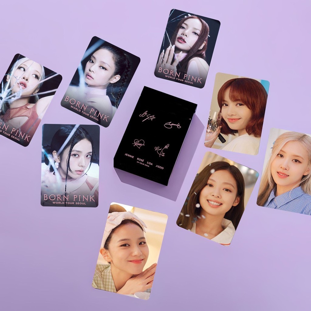 50-119pcs/box BP Laser Holographic Lomo Cards Season's Greetings 2024 ...