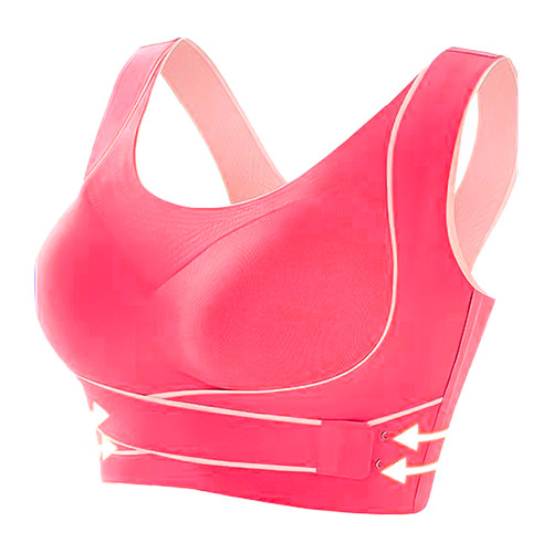 Sutiã Cinta Modeladora LuxeLift Levanta Seios Compressão Top para ...