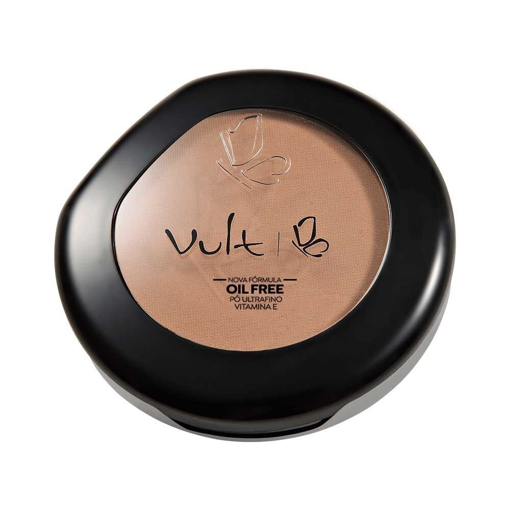 Pó Compacto Facial Matte Tradicional Cor 05 Vult Make Up 9g | Shopee Brasil