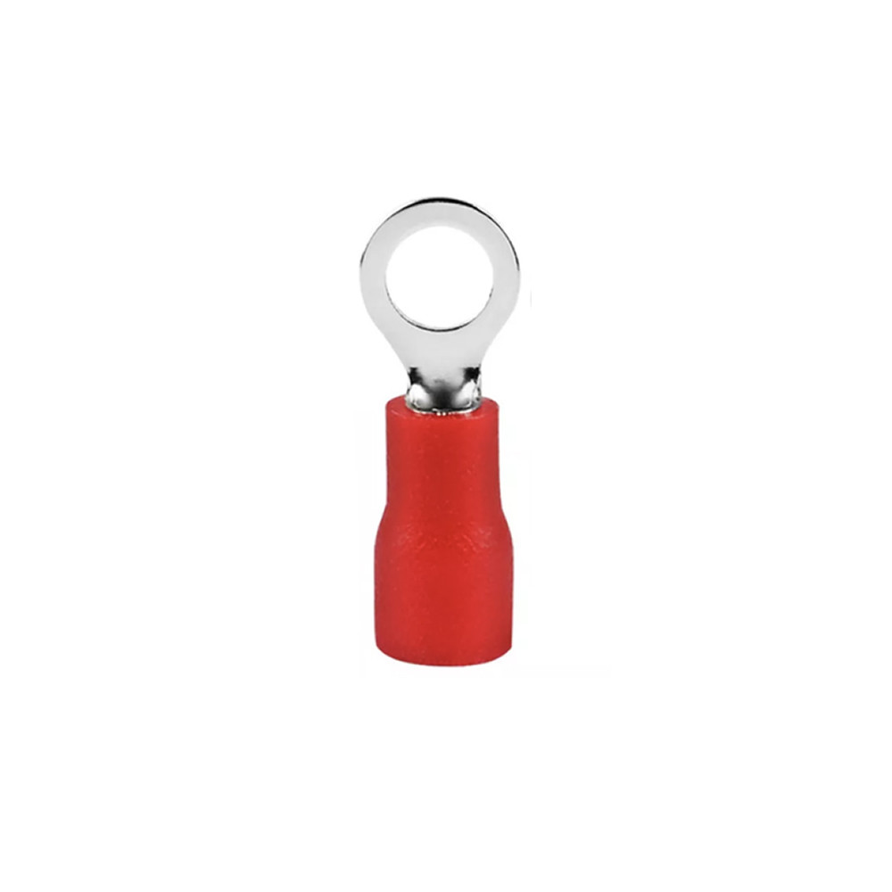 300 Peças Terminal Pré Isolado Olhal Fio 1,5mm Furo 5,3mm | Shopee Brasil