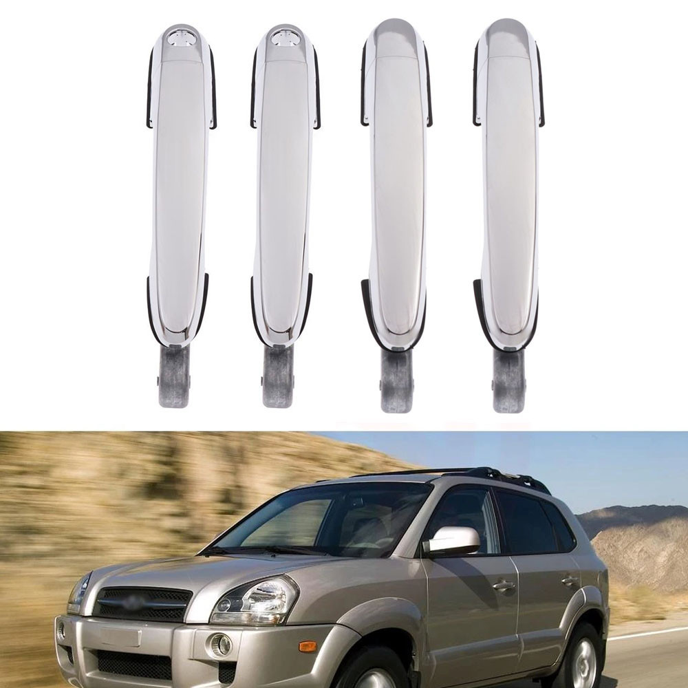 Maçaneta Da Porta Externa Esquerda E Direita , Para Hyundai Tucson 2004 ...