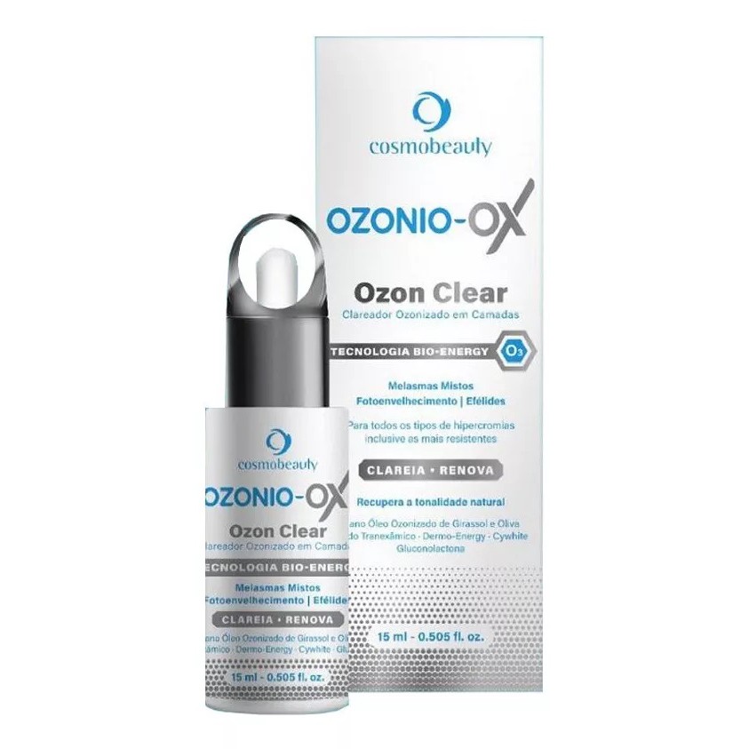 OZONIO-OX Ozon Clear Clareador Ozonizado 15ml | Shopee Brasil