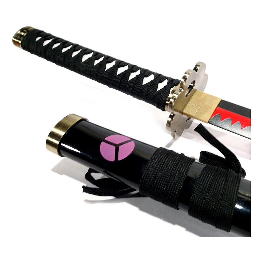 Espada Katana Bambu Cosplay One Piece Roronoa Zoro Sendai Meitou ...