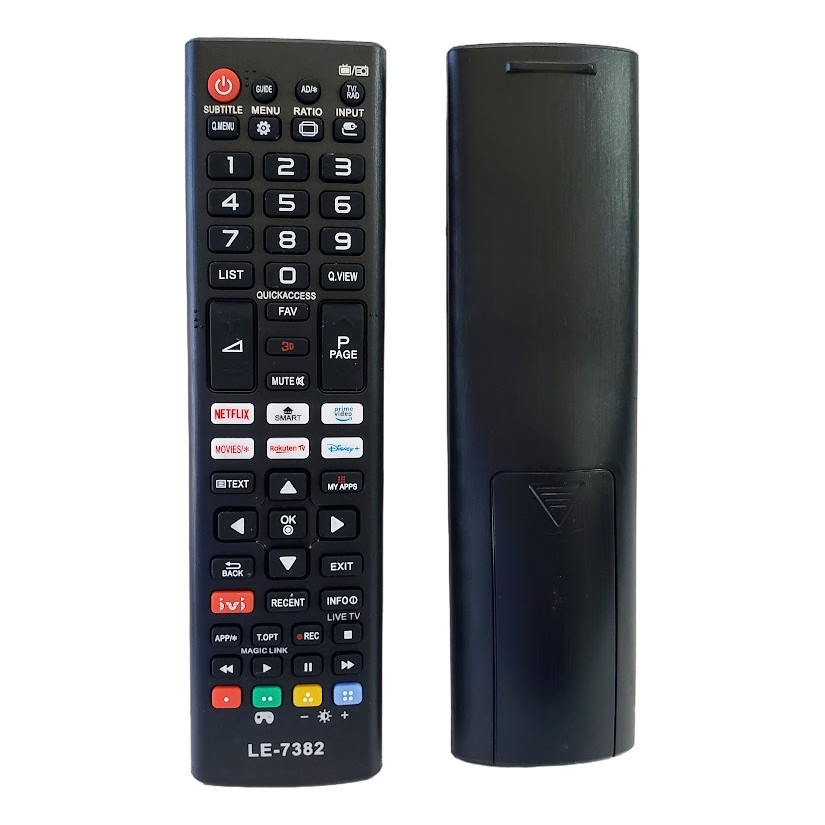 Controle Remoto Compatível Tv Smart Universal Le-7382 | Shopee Brasil