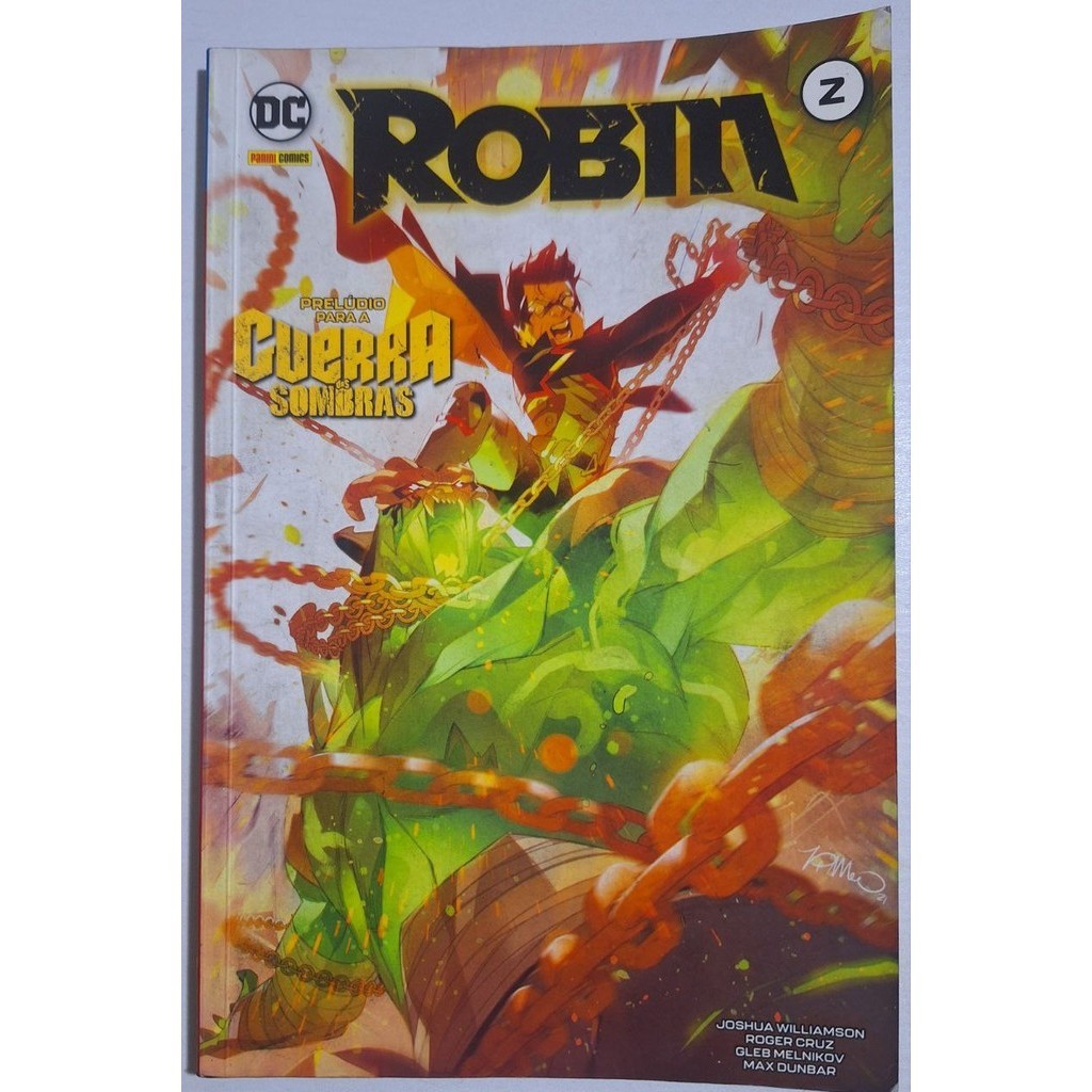 Robin 2: Prelúdio para a guerra das sombras de Joshua Williamson ...