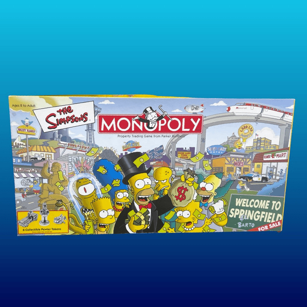Simpsons Monopoly Ultimate Banking Electronic Card Instant Cashless ...