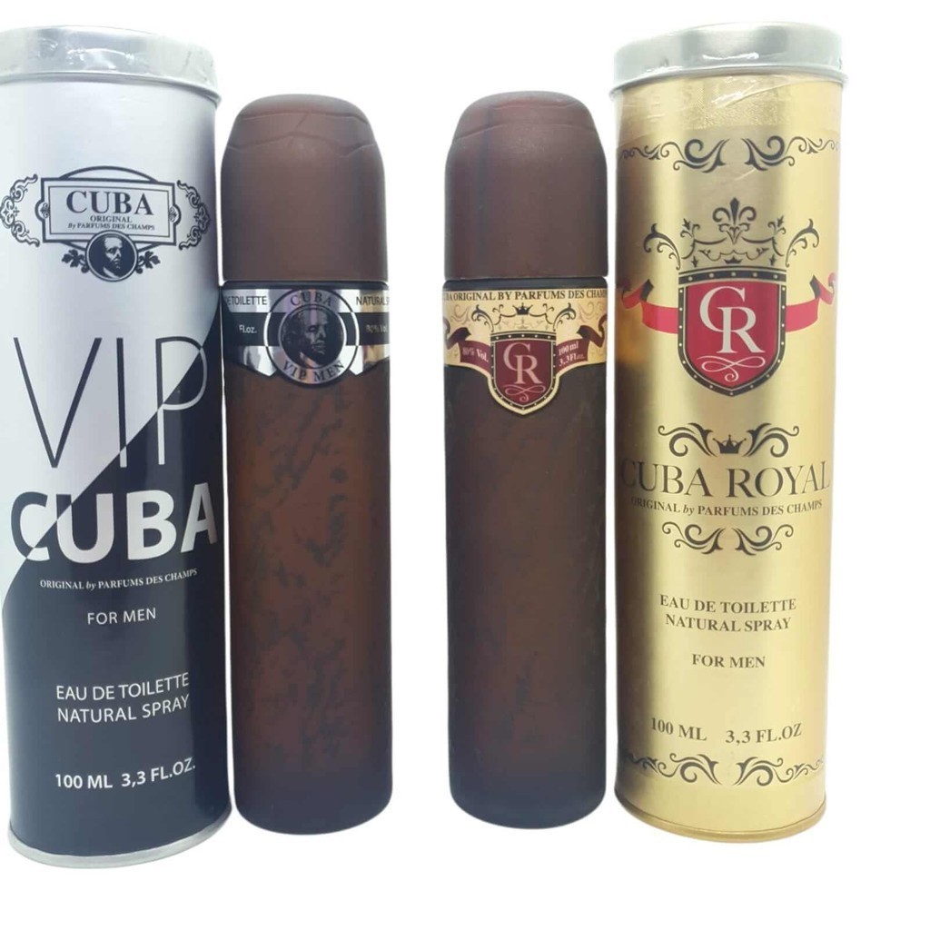 Perfume Cuba VIP Masculino Importado + Cuba Royal Importado 100 ml ...