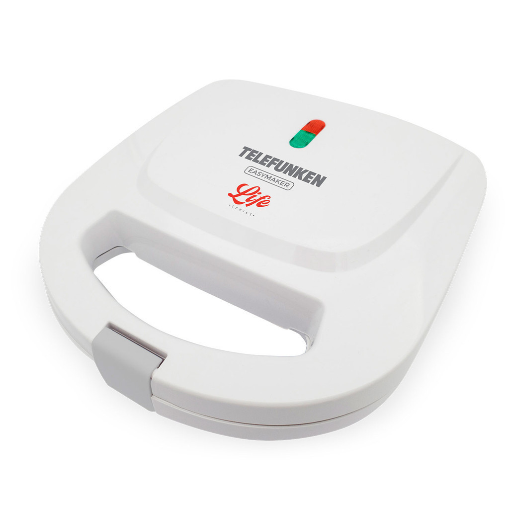Sanduicheira Grill Branca Telefunken Easymaker G | Shopee Brasil