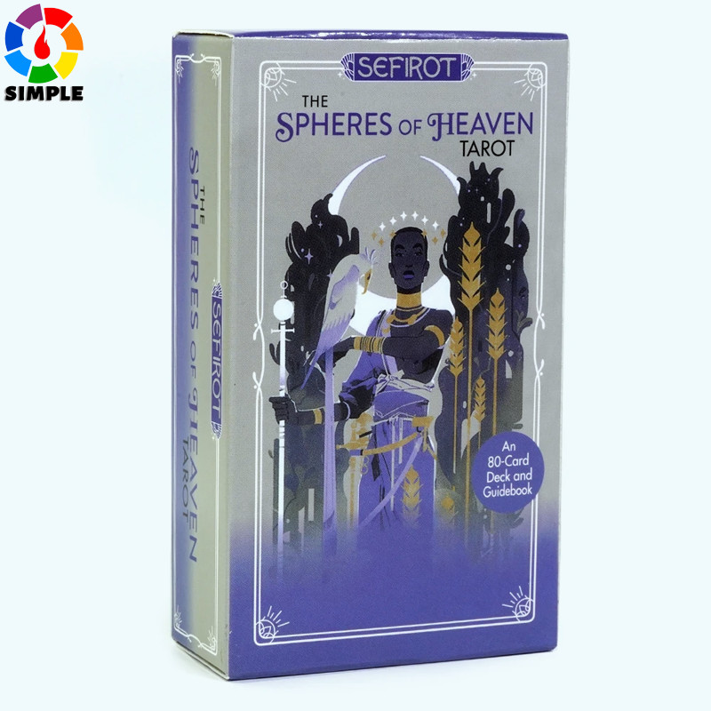 The Spheres of Heaven Tarot 80 Cards PDF Guidebook Deck Inspired by ...