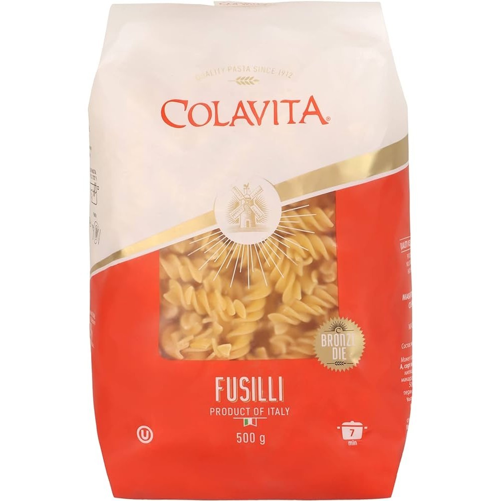 Fusilli Colavita 500g | Shopee Brasil
