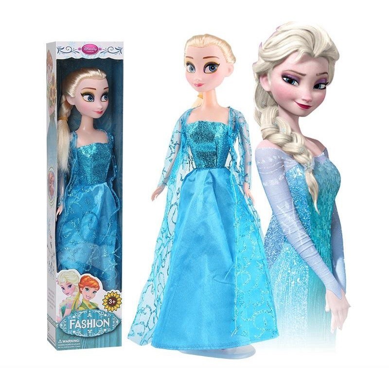 Boneca GRANDE Elza/ANA Frozen musical 90cm- envio imediato | Shopee Brasil