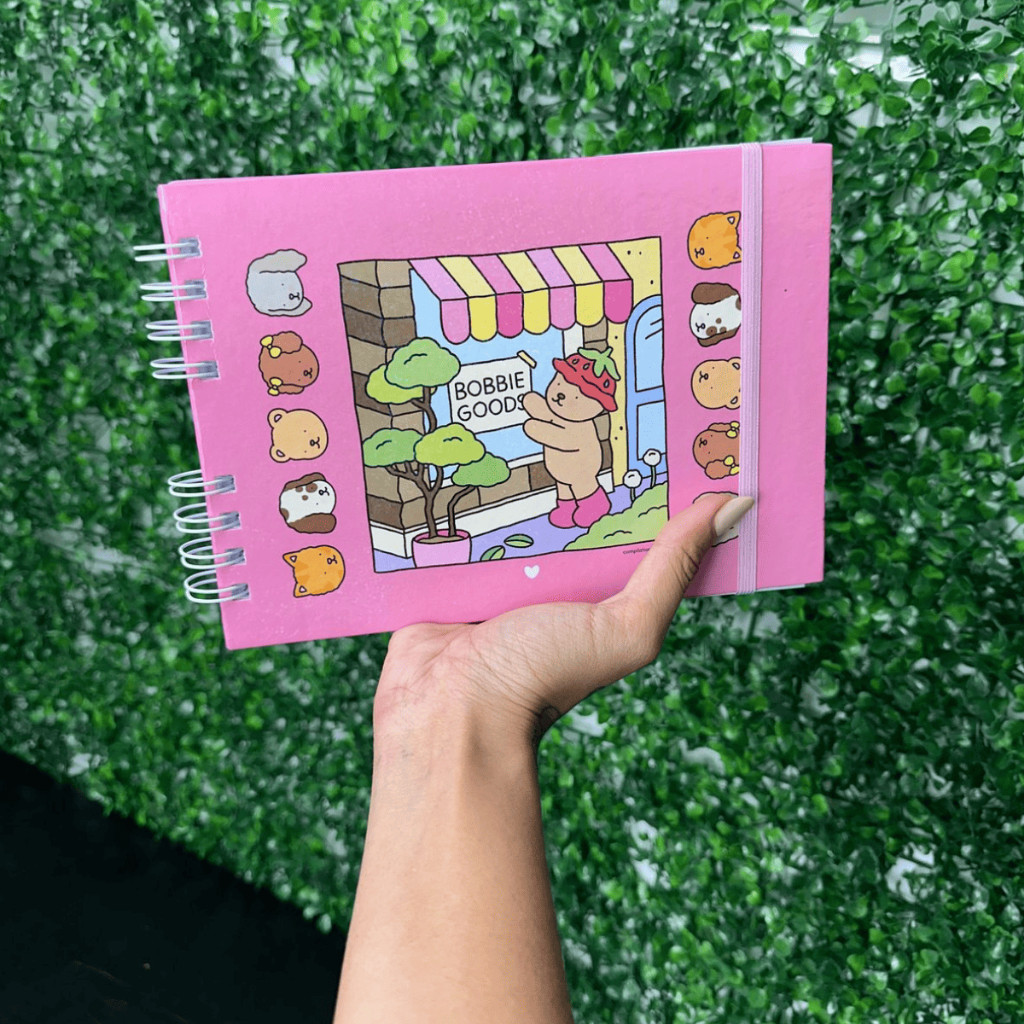 Livro de Colorir Bobbie Goods 50 Folhas180 Gramatura Caderno de Desenho ...