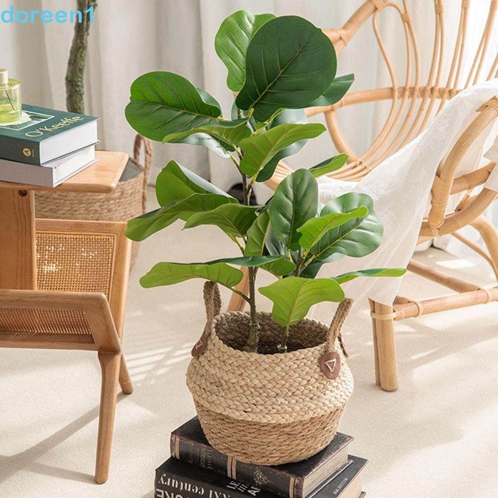 DOREEN Artificial Ficus Branch Casamento Casa Decoração Escritório ...