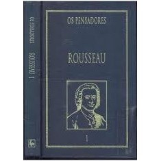 Livro Capa Dura Filosofia Rousseau Coleção os Pensadores de Jean ...