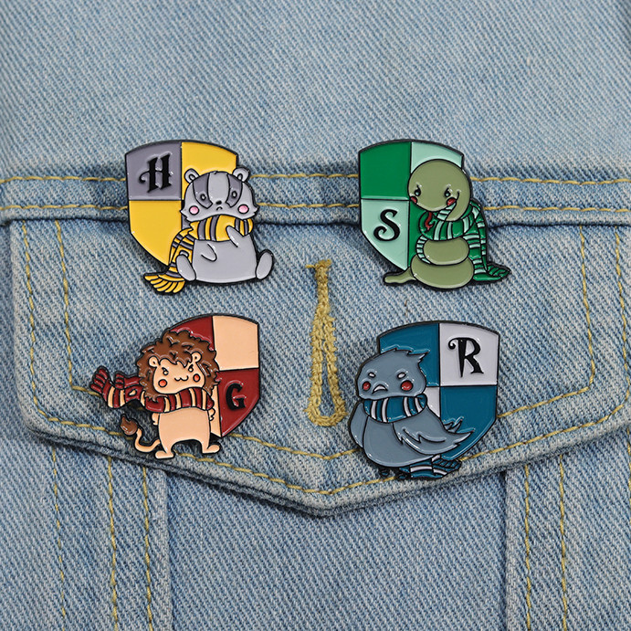 Magic Four Academy Emblema Da Academia Brochura Do Filme Mágico ...