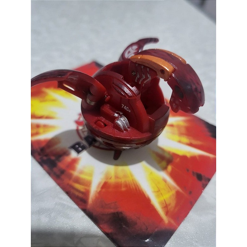 Bakugan Battle Brawlers Hyper Dragonoid Red Pyrus 740G | Shopee Brasil