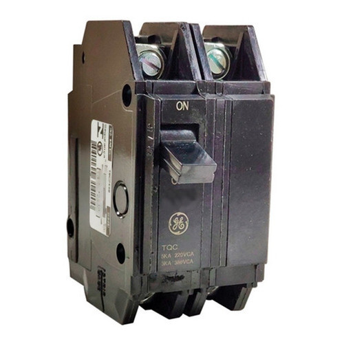 Disjuntor Nema Bipolar 50a GE Preto 5KA | Shopee Brasil