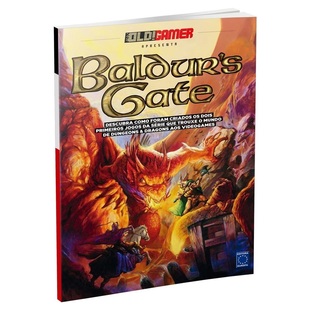 Bookzine OLD!Gamer - Volume 21: Baldur's Gate | Shopee Brasil