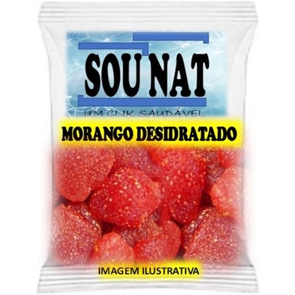 Morango Seco Desidratado Glaciado 250g-saboroso Importado | Shopee Brasil