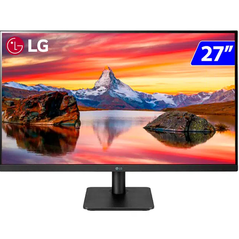 Monitor LG LED 27 Polegadas IPS Full HD HDMI VGA 27MP400-B | Shopee Brasil