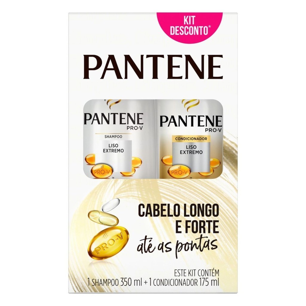 Kit Promopack Pantene Liso Extremo | Shopee Brasil