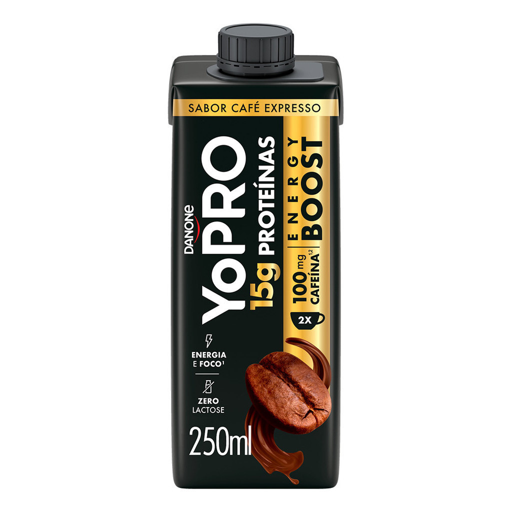 Kit C/12 Un Yopro Café Expresso 15g Proteina - Whey Yo Pro | Shopee Brasil