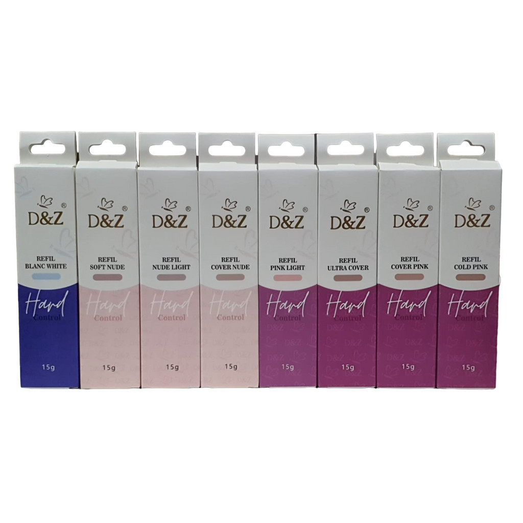 Gel Refil Hard Control D&Z 15g Auto Nivelante Sache Unhas Led Uv Alongamento Acrigel | Shopee Brasil