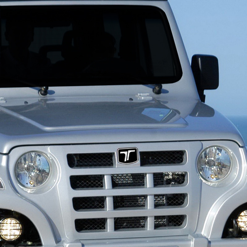 Adesivo Logo Troller 2009 Até 2019 Frontal Cromado Resinado Genérico ...