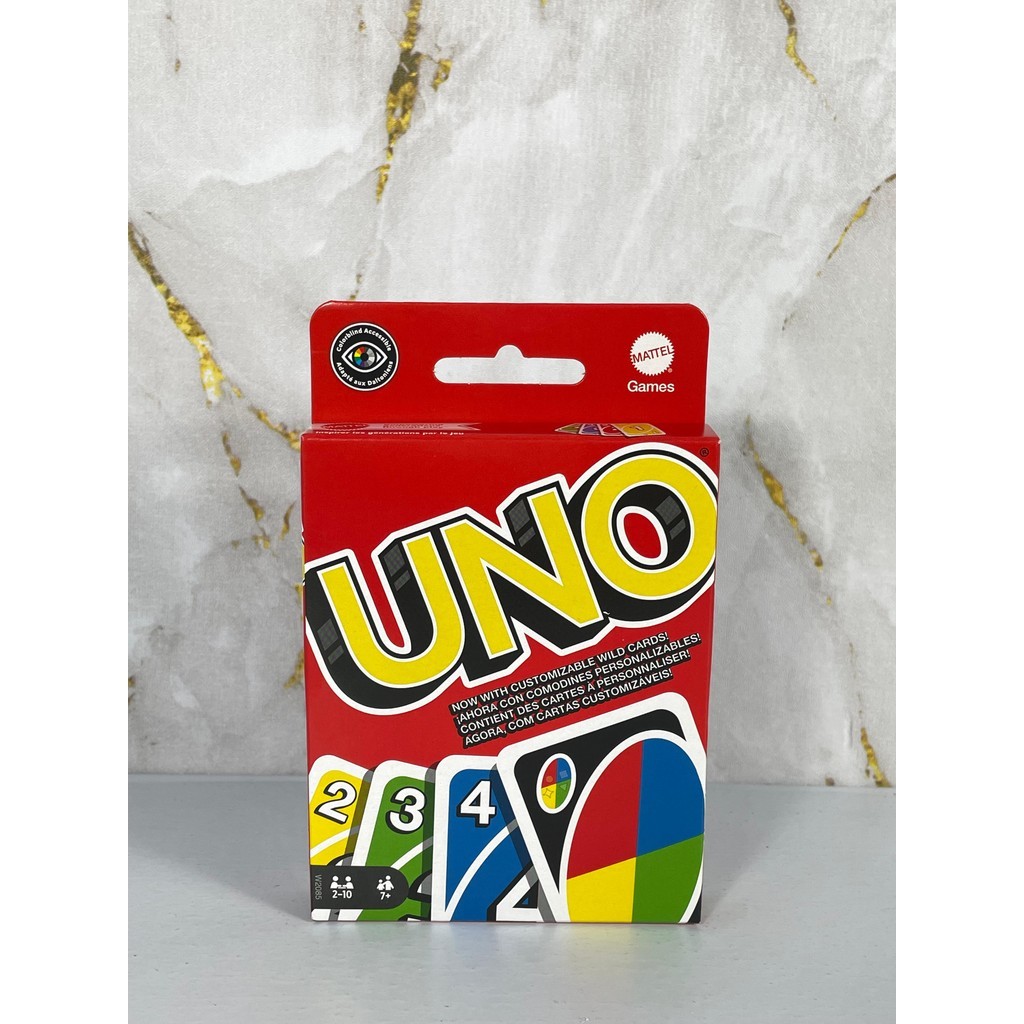 Jogo de Cartas Uno 100% Original - Premium 112 Cartas Diversão Sem ...