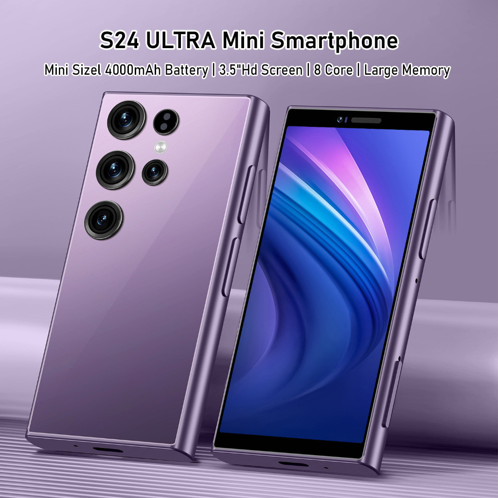 Novo produto S24 Mini Smartphone tela de 3.5 polegadas Mini telefone 3G ...