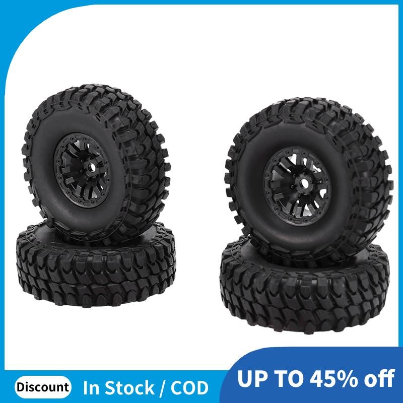 Conjunto De Pneus De Aro De Roda , 4 Unidades , 55X24mm , Para Axial SCX24 90081 AXI00001 1/24 ...