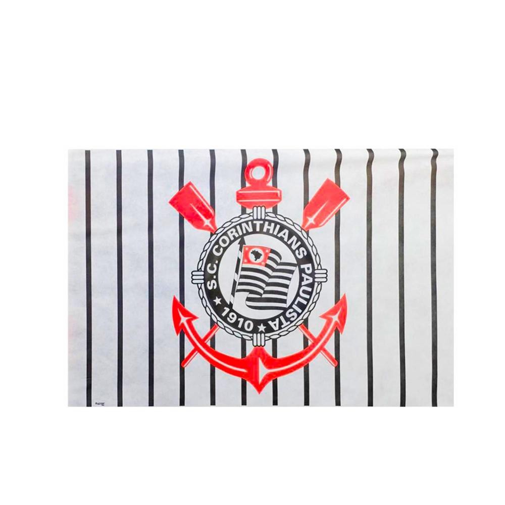 Painel TNT Festa Corinthians 1m x 140cm Decoração Aniversário Timão ...