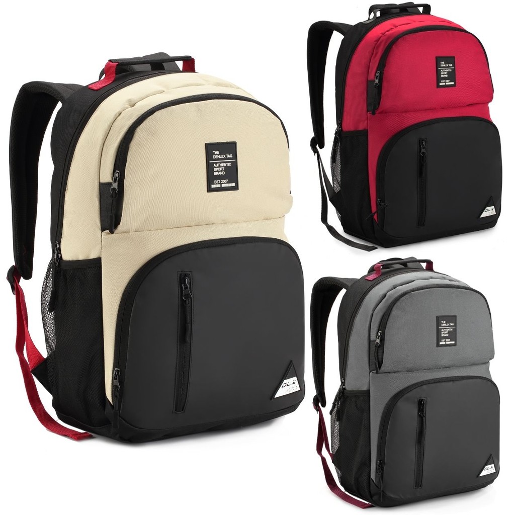 Mochila de Costas Confortável Masculina Multiuso Juvenil Resistente ...