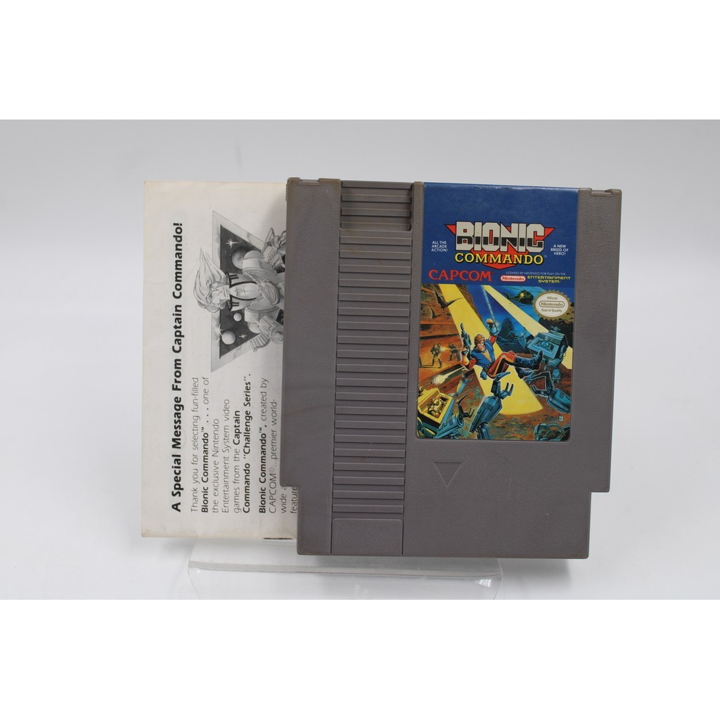 JOGO NES - BIONIC COMMANDO (1) | Shopee Brasil