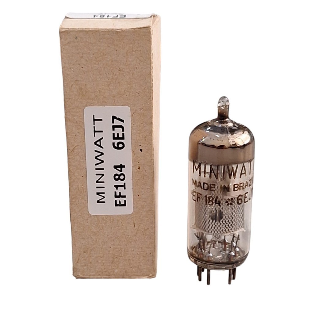 01 Válvula Electrónica EF184 6EJ7 - Original miniwatt nova | Shopee Brasil