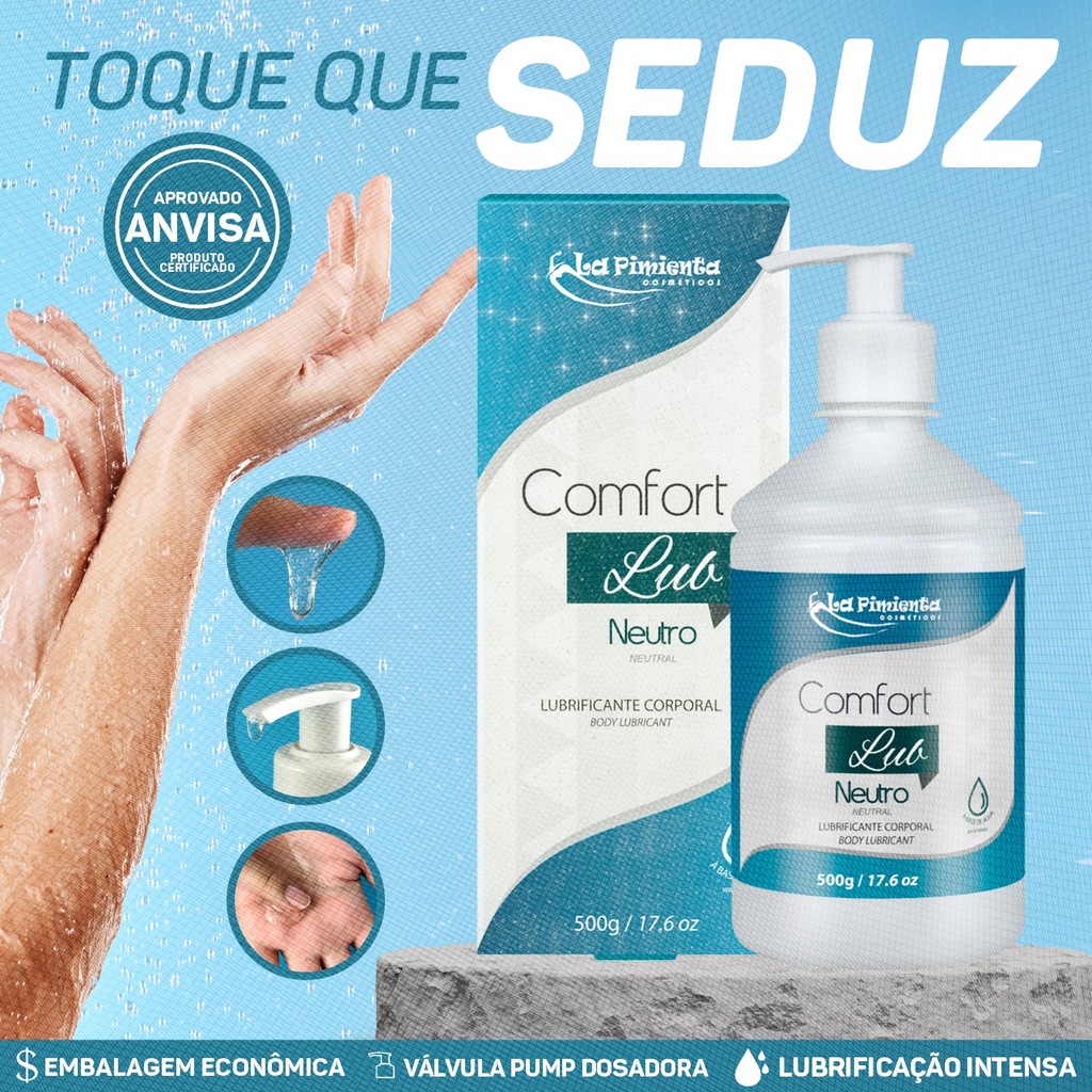 UMA TEXTURA SUAVE QUE PROPORCIONA MÁXIMO CONFORTO – COMFORT LUB 500 ...
