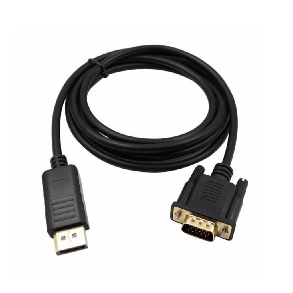 Cabo DisplayPort para VGA (monitor)180CM | Shopee Brasil