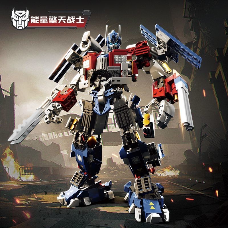 Lego energia Optimus Prime Mecha Skyfire guerreiro transformadores ...