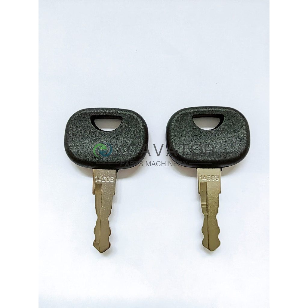 2 PCS 14603 Chave De Ignição Para Retroescavadeira JCB Bomag Volvo New ...