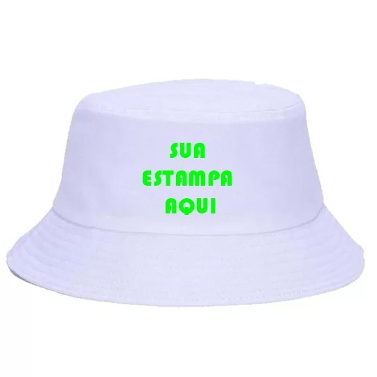 chapeu bucket personalizado kit 4 | Shopee Brasil