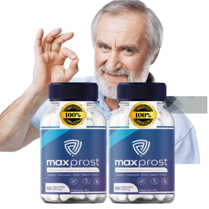 02 Max Prost Suplemento Alimentar para Desinchar a Próstata 120 Cápsulas | Shopee Brasil