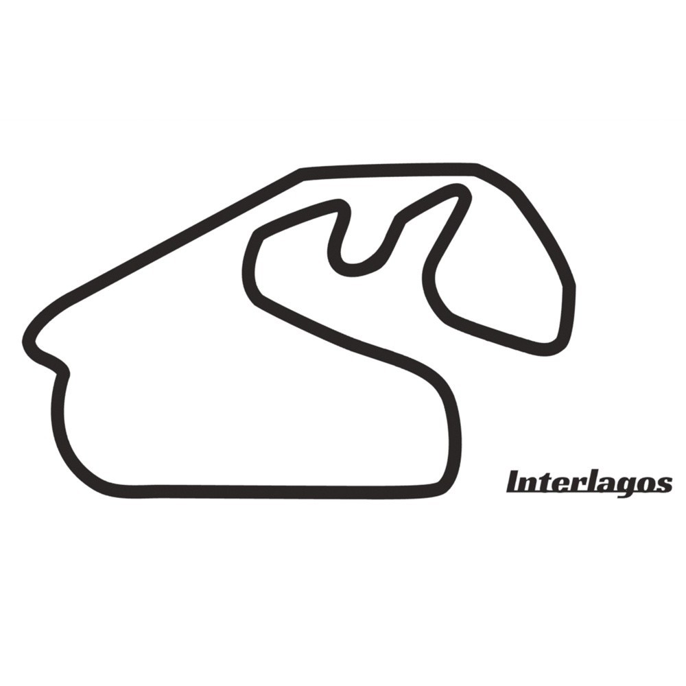Quadro Pista Interlagos / Decoração, F1 - Fórmula 1 | Shopee Brasil
