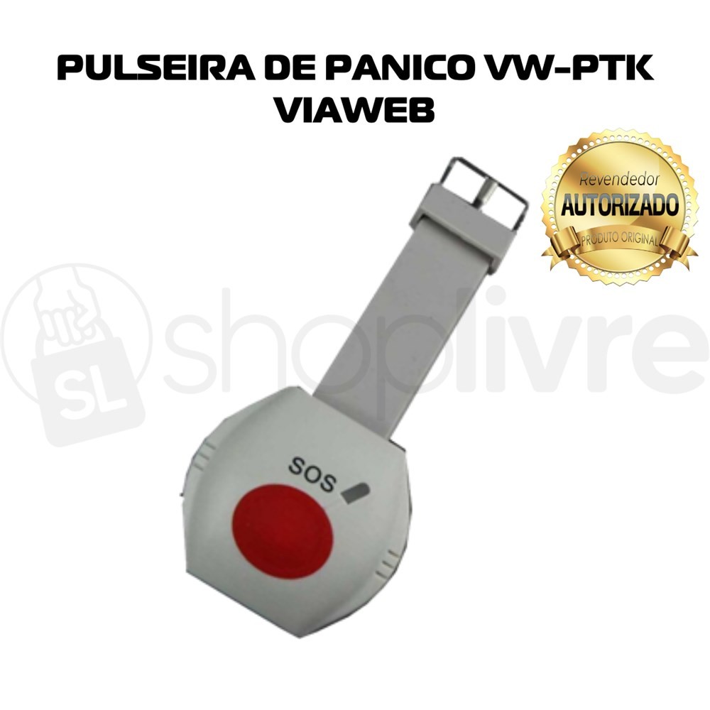 PULSEIRA DE PANICO VIAWEB VW-PTK PRATIKA | Shopee Brasil