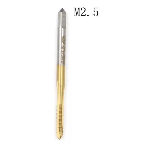 Kit 2 Machos Maquina Rosca M2,5 X .45 Ponta Helicoidal Hss | Shopee Brasil