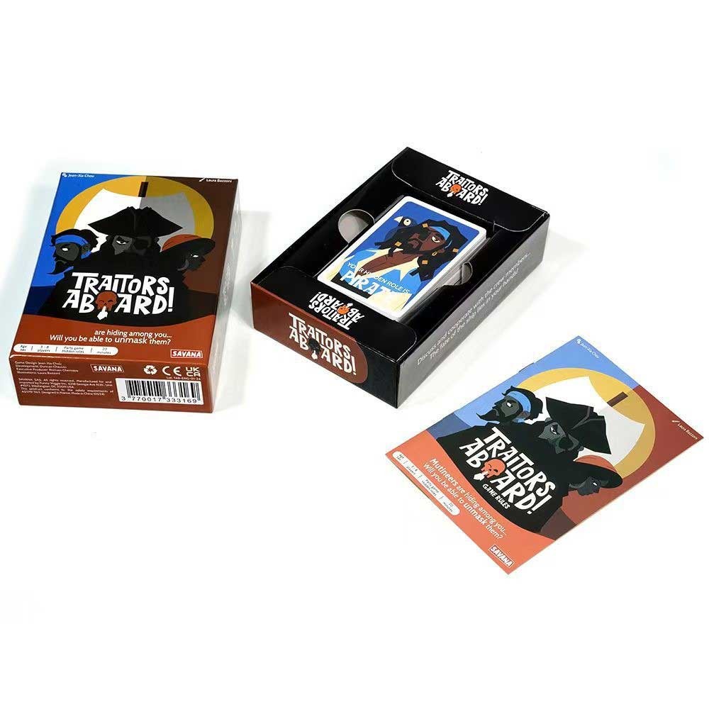 Traitor Aboard Pirate Betrayal Card Board Game | Shopee Brasil