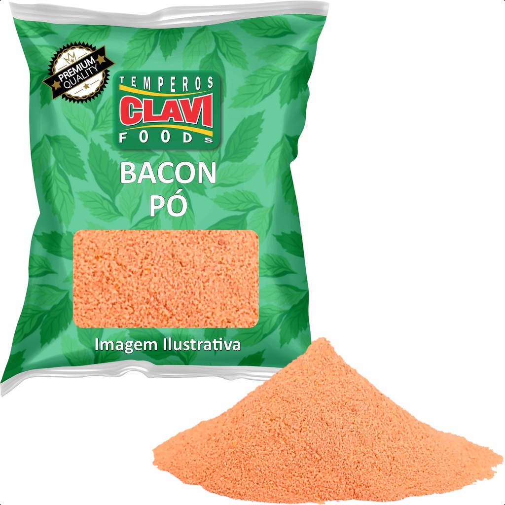 Bacon Em Pó 10kg (Sabor Defumado) Saca Atacado Granel | Shopee Brasil