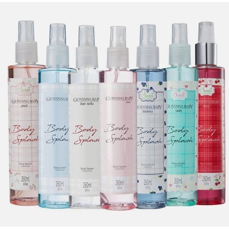 Body Splash Giovanna Baby 260ml | Shopee Brasil