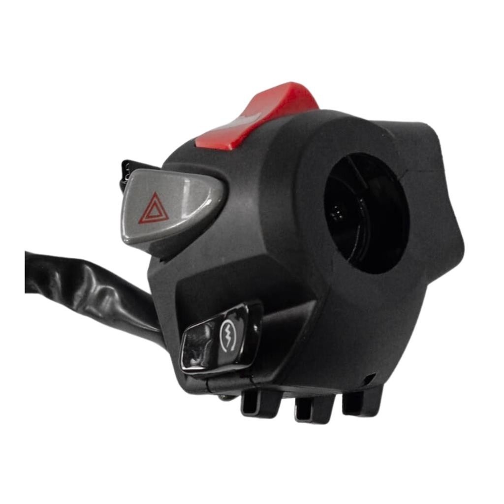 Punho Partida Pisca Alerta Cb500 Fan 150 Titan 160 Start 160 Com Plugs ...