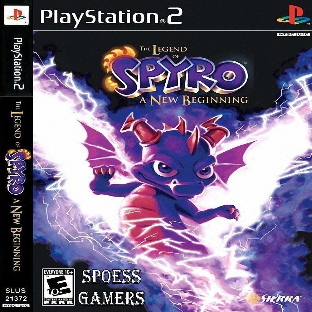 Jogo Legend Of Spyro Ps2 A New Beginning Patch . | Shopee Brasil