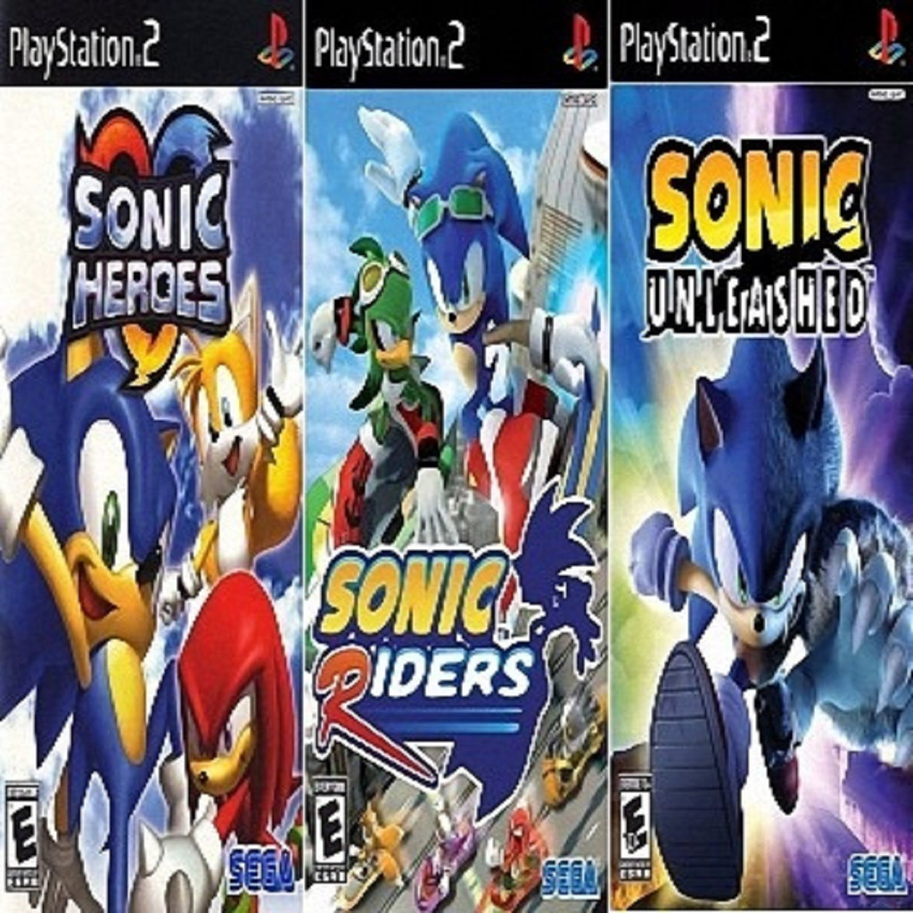 Sonic Collection (3 Jogos) Ps2 Desbloqueado Patch | Shopee Brasil